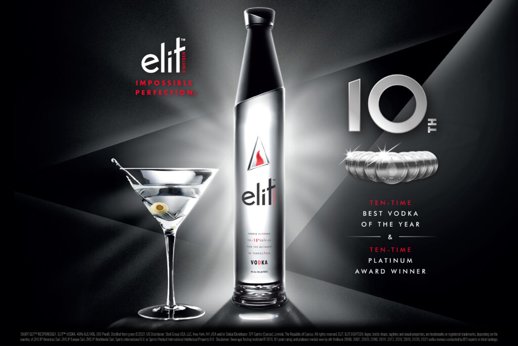ELIT™ Vodka named BTI´S best vodka of the year for the 10th time ...